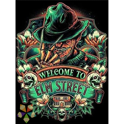 Freddy Krueger Elm Street - Arte y Parte Costa Rica